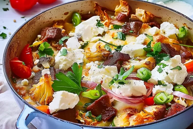 Griechische Feta Pfanne